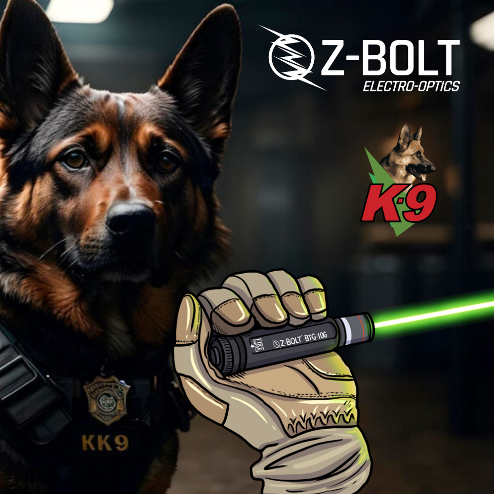 Handheld Laser Designators - K9, SWAT, HELOS – Z-BOLT® Electro-Optics